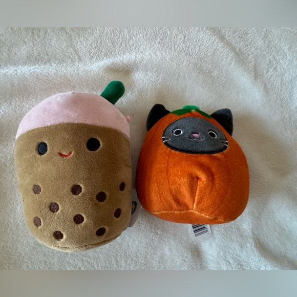 Squishmallows | Toys | Lot Of 2 Squishmallows 45 Plushie Black Cat ...